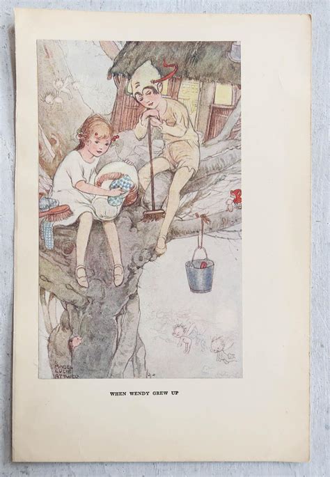 Original Vintage Print By Mabel Lucie Attwell C1920 At 1stdibs