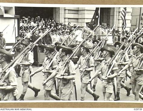 PERTH WA 1943 03 18 MEMBERS OF THE 5TH AUSTRALIAN INFANTRY BATTALION