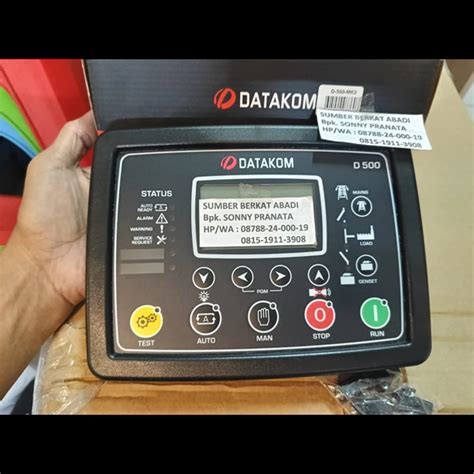 Jual Datakom D 500 Mk3 Generator Controller D500mk3 D 500 Mk3 D 500 Mk3 D500 Mk3 Genuine