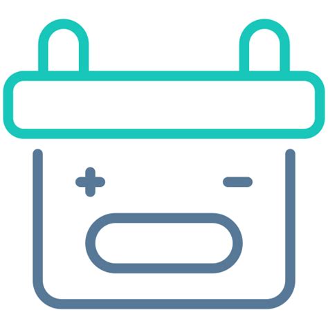 Rechargeable Battery Generic Outline Color Icon