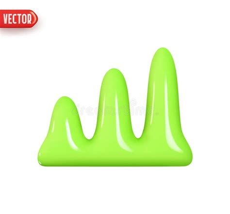 Infographic Diagram Growth Chart Bar Realistic 3d Design In Plastic