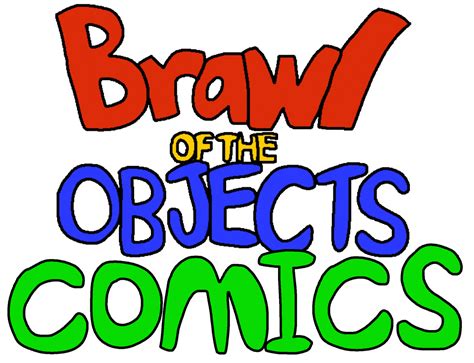 Brawl Of The Objects Comics Logo By Alexiscurry On Deviantart