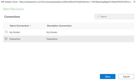 Adding A Table Datasphere Dataset Analysis Prime University