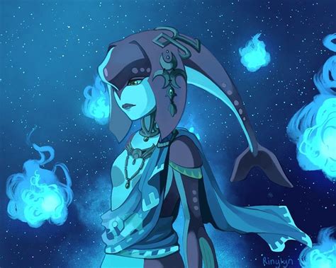 Legend Of Zelda Breath Of The Wild Art The Spirit Of Zora Champion