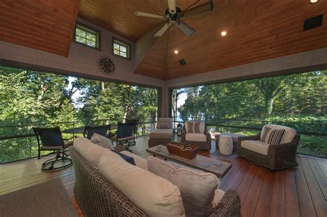 Indooroutdoor Oasis Beach Style Porch Minneapolis By Edgework