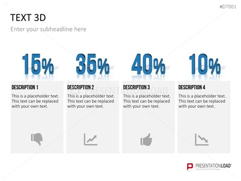 3d Text Powerpoint Template