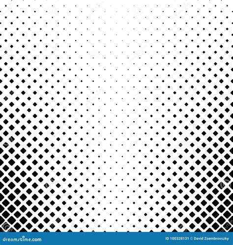 Black And White Square Pattern Background Monochrome Geometrical Vector Design From Diagonal
