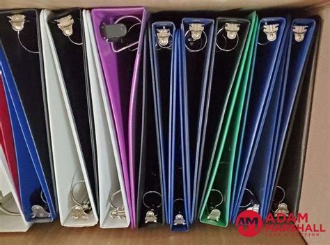 Assorted Binders Adam Marshall Land And Auction Llc
