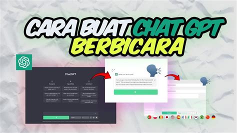 Cara Mudah Membuat Chatbot Gpt 3 Yang Interaktif Dan Berbicara