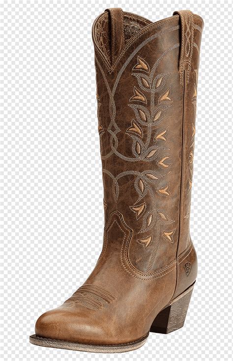 Bota vaquera ariat western wear bota marrón vaquero cuero png PNGWing