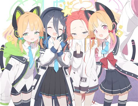 Aris Momoi Midori And Yuzu Blue Archive Drawn By Urotsuki Ku9625