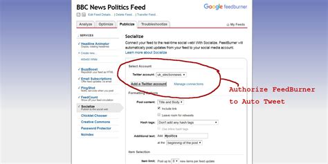 How To Auto Tweet Feedburner Rss Feeds