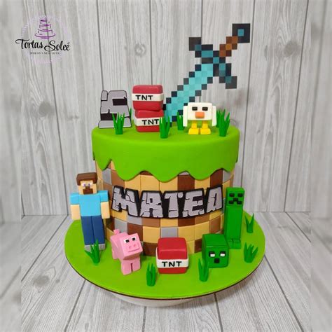 30 Minecraft Cake Ideas A Pretty Celebration