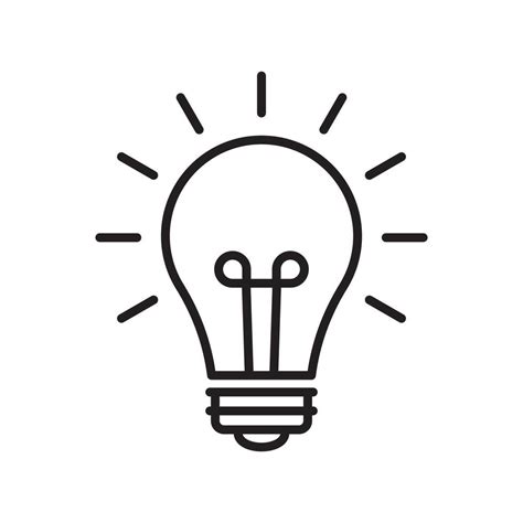 The Light Bulb Icon Full Of Ideas And Creative Thinking Analytical