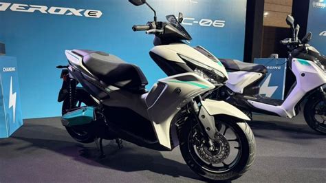 Breaking News Yamaha Ec 06 And Aerox Electric Unveiled In India