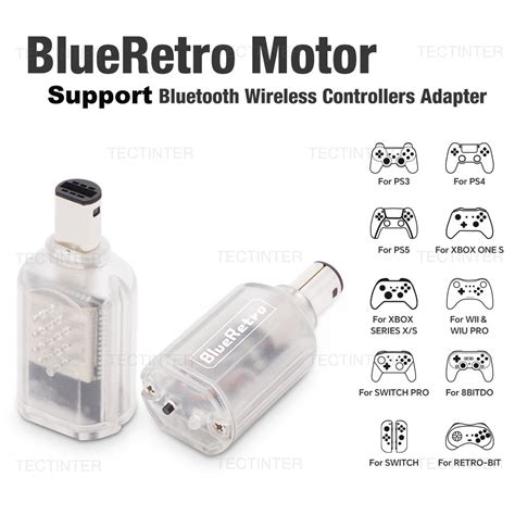 Blueretro Wireless Controller Adaptor For Nintendo Gamecube Console For