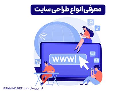 آشنایی با طراحی انواع وب سایت ایران مایند