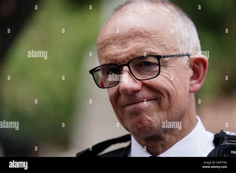 Metropolitan Police Commissioner Sir Mark Rowley In Hackney East
