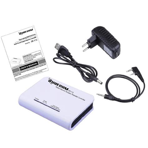 Surecom Sr 112 Cross Band Simplex Repeater Controller For Kenwood