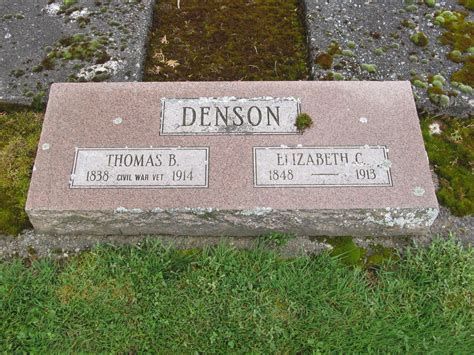 Thomas B Denson 1838 1914 Find A Grave Memorial