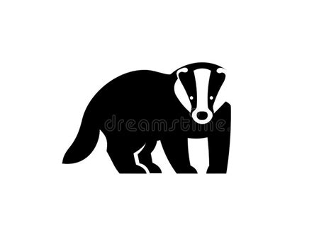 Borsuk ilustracja wektor Ilustracja złożonej z natura 29133702
