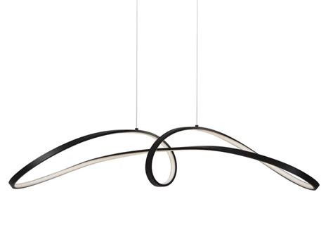 Curve Led Aluminium Pendant Lamp By Maytoni