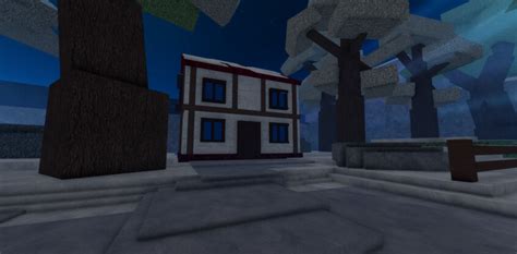 Artstation Snow Map Roblox Game Assets