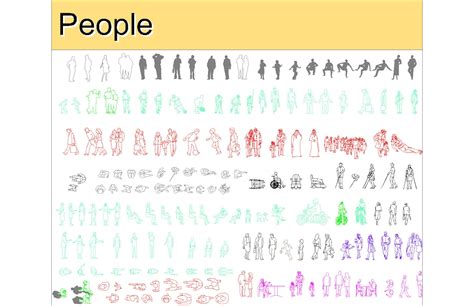 3000 Autocad 2d Dwg Trees Plants Vehicle Furniture Baths Door Window Airplanes Ships People And