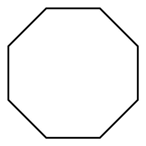 Octagon 3d Shape