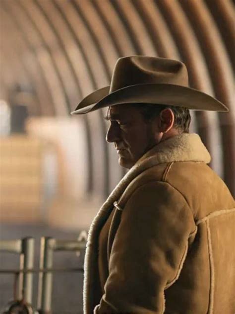 Fargo S05 Jon Hamm Jacket Suede Shearling Jacket
