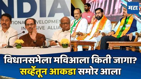 Maharashtra Politics अब की बार मविआ सरकार विधानसभेला विरोधकांना कौल