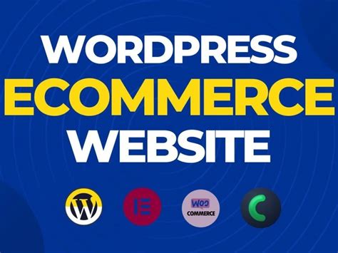 a dynamic ecommerce website using wordpress woocommerce elementor pro