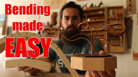 4 Wood Bending Techniques For The Weekend Woodworker Youtube