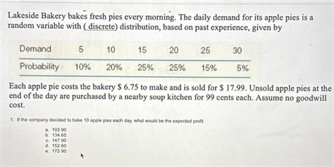 Lakeside Bakery Bakes Fresh Pies Every Morning The