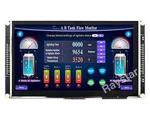 UART Display Module UART TFT LCD Display UART Touch Screen
