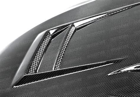 Seibon 08 12 Mitsubishi Lancer Evo X Dv Style Carbon Fiber Hood Panda