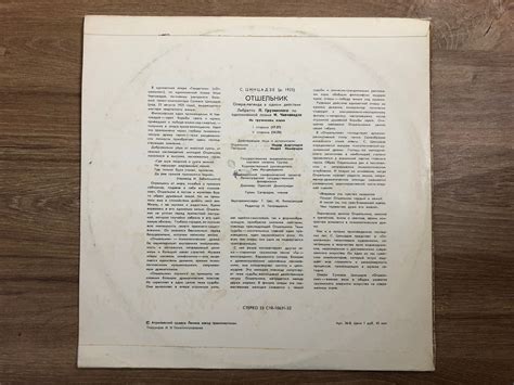 სულხან ცინცაძე განდეგილი Vinyl Ge მუსიკალური ვინილები ფირფიტები