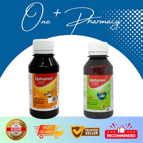 Uphamol Suspension 250mg 5ml 100ml Orange Fruity Shopee Malaysia