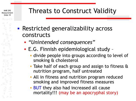 Ppt Measurement Theory And Construct Validity Powerpoint Presentation Id 6199168