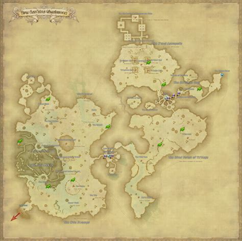 Ffxiv Aether Current Map