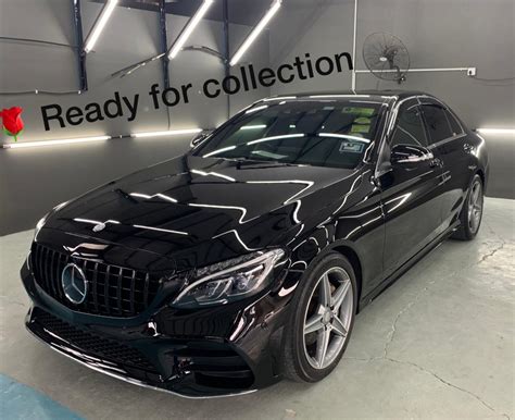 🚗Model : Mercedes Benz C-Class (W205) 🧾Paint Job : Repaint + Recovery ...