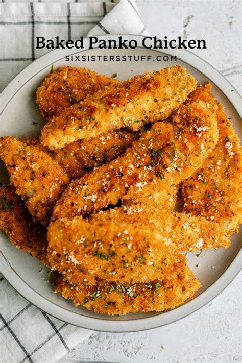 Baked Panko Chicken Recipe
