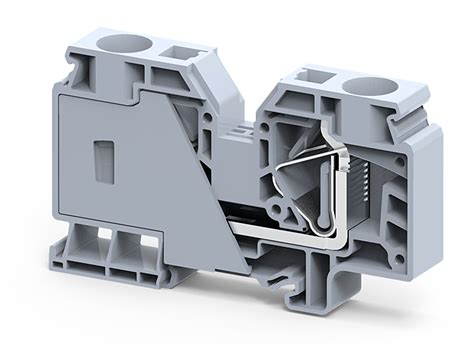 Connectwell Cx35 Spring Clamp Feed Through Terminal Block Interlec