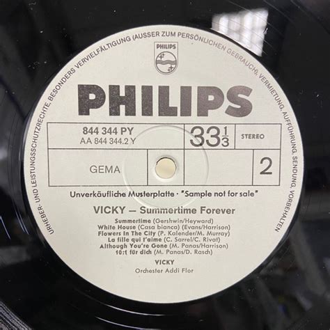 Vicky Summertime Forever 1968 Vinyl Discogs