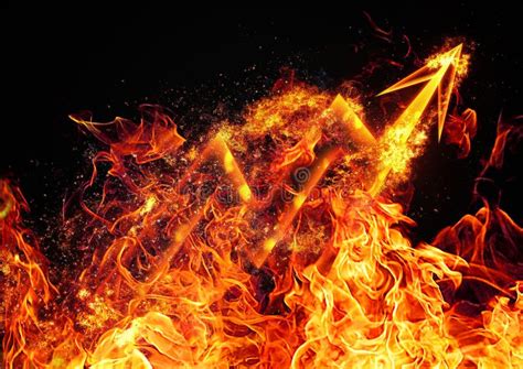 3d Illustration Of Fired Flaming Arrows Stock Illustration Illustration Of Flame Heat 262050751