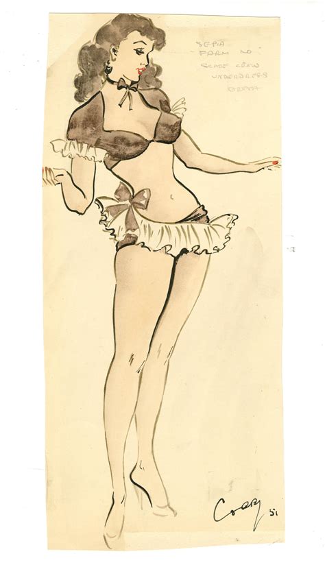 Bonhams Ronald Cobb British 1907 1977 A Signed Original Costume