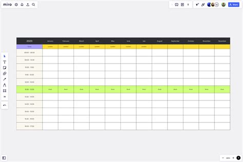 Top 10 Monthly Planner Examples To Organize Your Projects With Miro