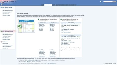 11 สุดยอดไซต์เทมเพลตปฏิทิน Excel 2024 [ฟรี]