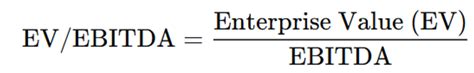 What Is An EV EBITDA
