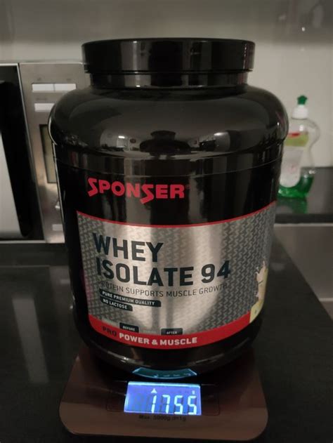 Sponser Whey Isolate 94 1500g | Kaufen auf Ricardo